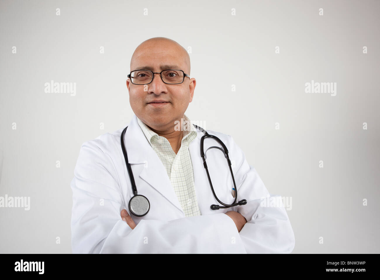 Portrait of a doctor Stock Photo - Alamy