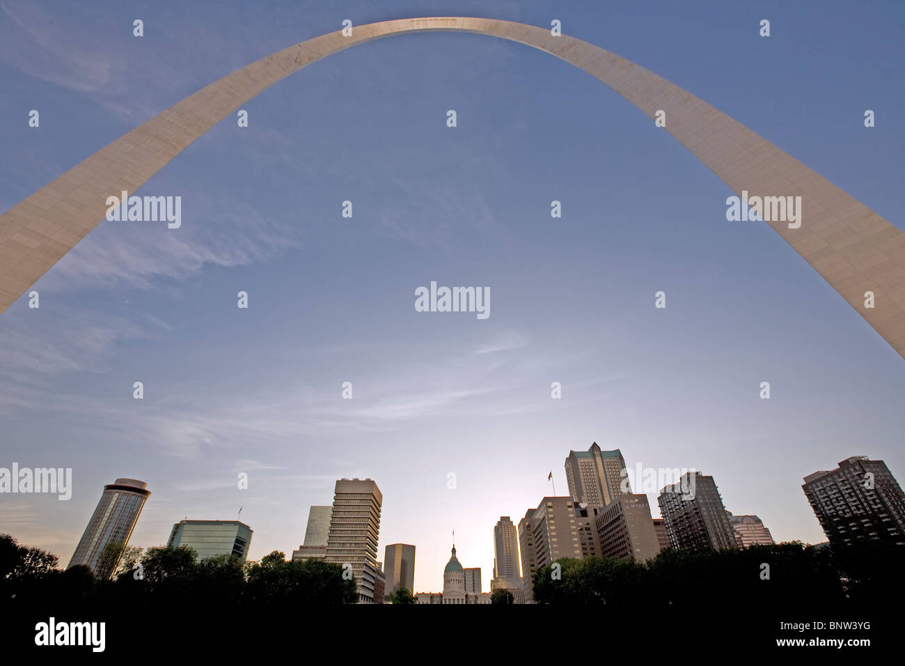 St. Louis, Missouri, Gateway Arch Stock Photo - Alamy