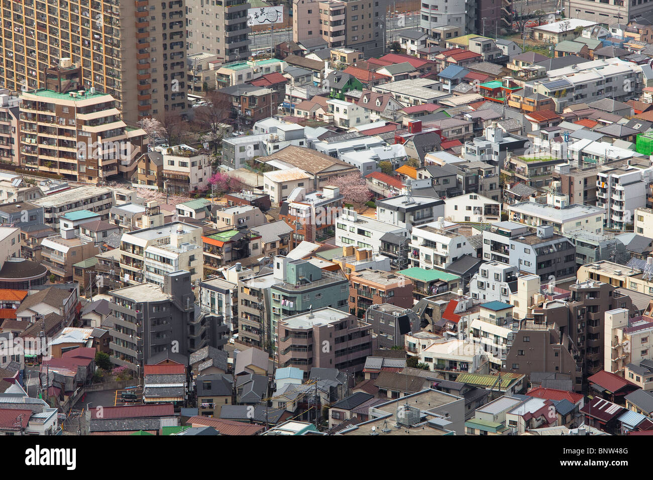 High rise towers in tokyo hi-res stock photography and images - Alamy