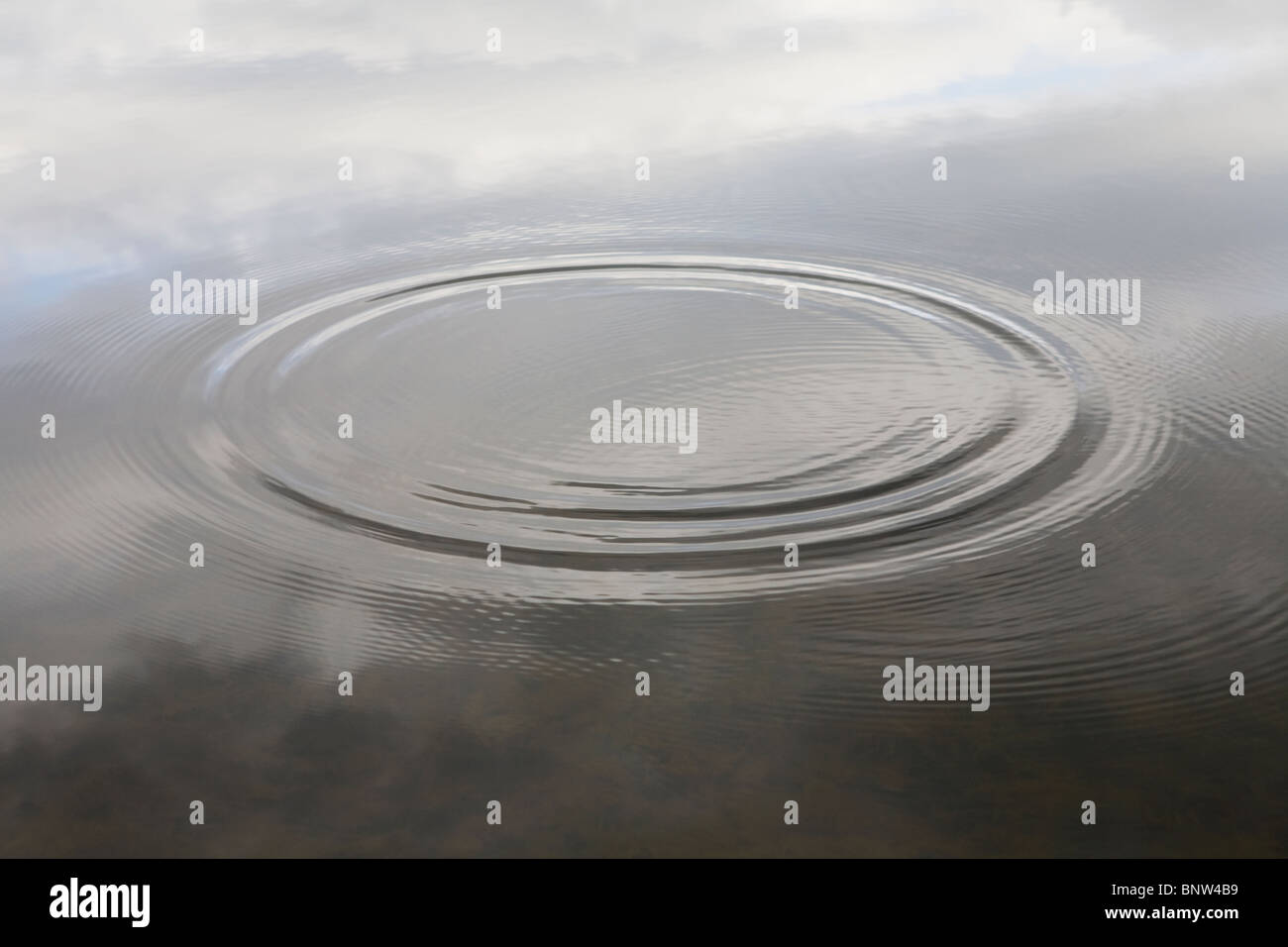 Ripples in water Stock Photo - Alamy