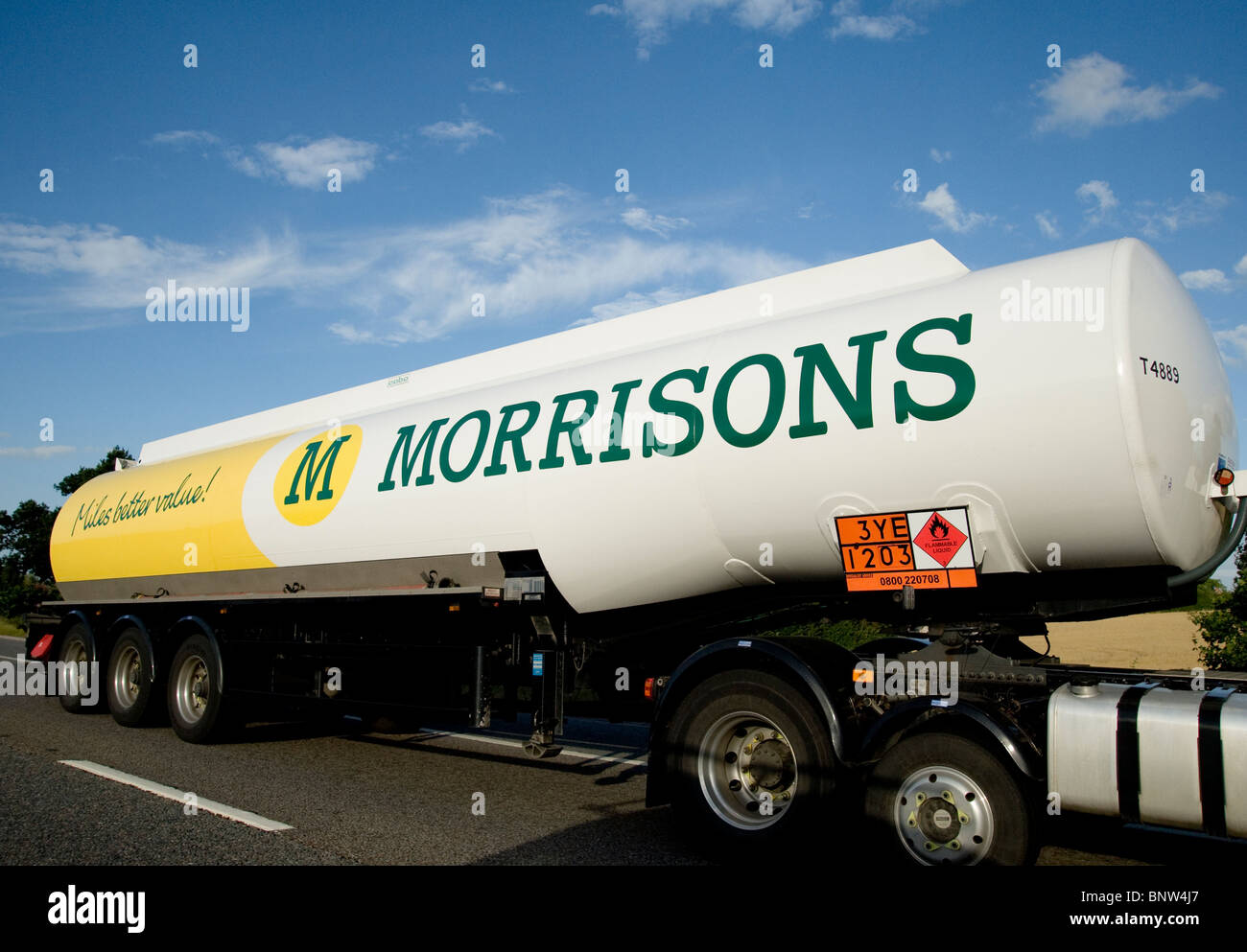 Morrisons lorry hi-res stock photography and images - Alamy