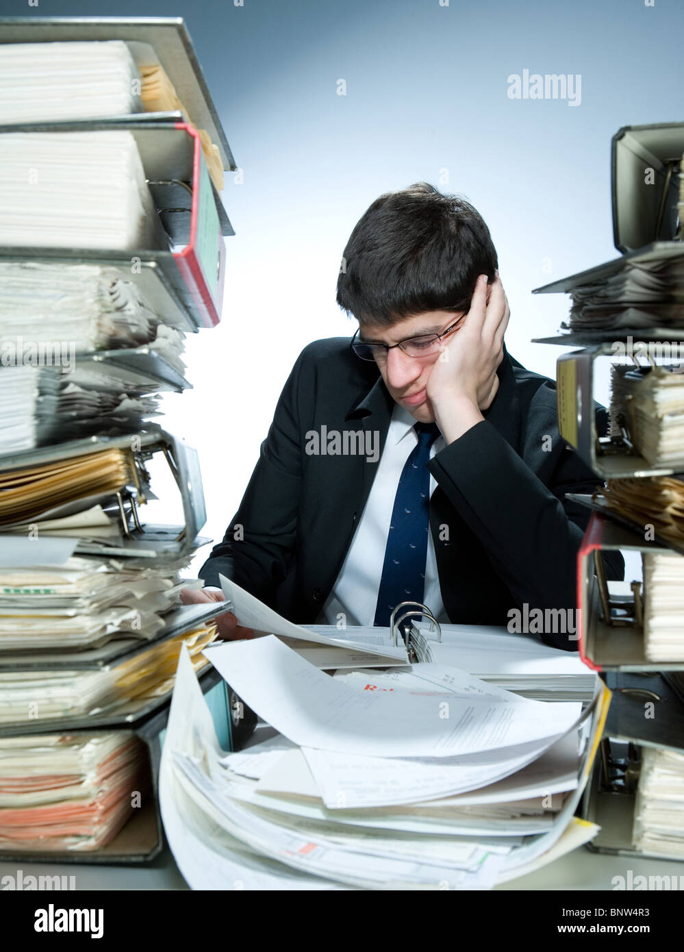 File piles hi-res stock photography and images - Alamy