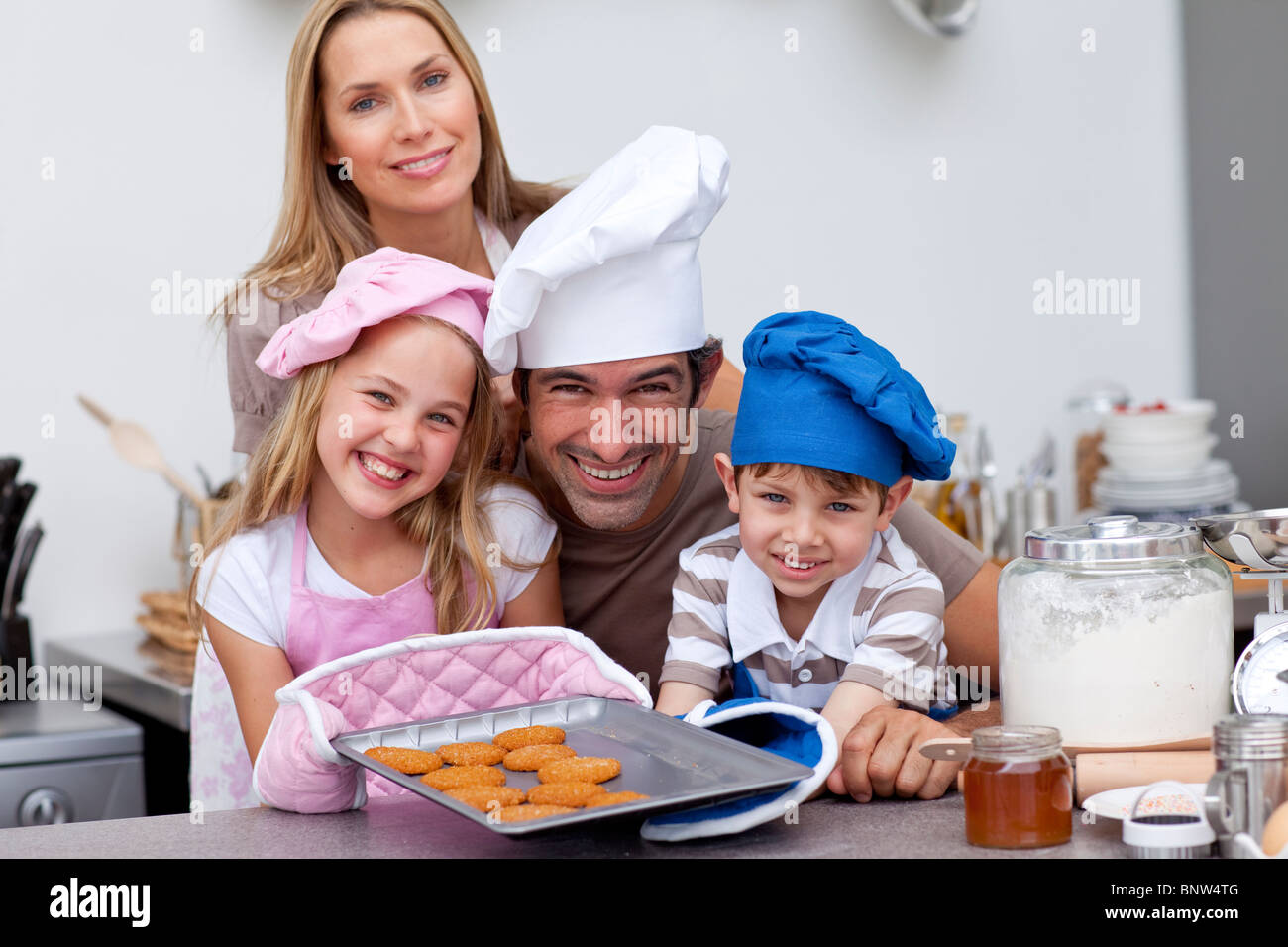 Cooking baking boy child biscuits food hi-res stock photography and ...
