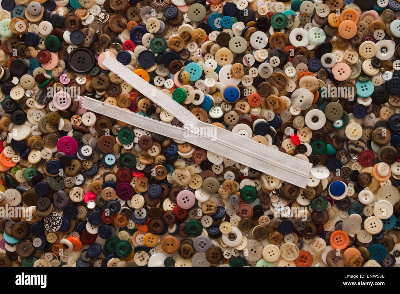 Zippers and buttons hi-res stock photography and images - Alamy