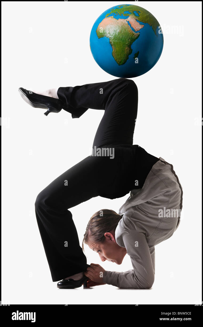 Backwards bend hi-res stock photography and images - Alamy