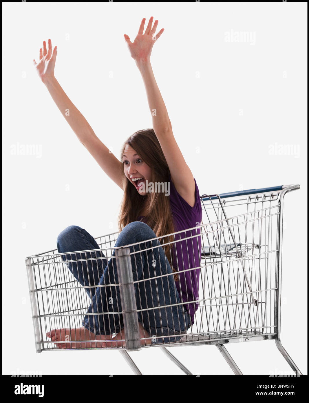 Full of shopping carts hi-res stock photography and images - Alamy
