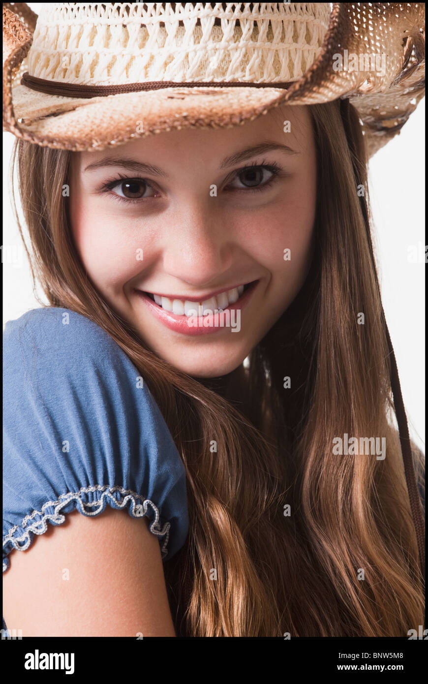 Pretty cowgirls hi-res stock photography and images - Alamy