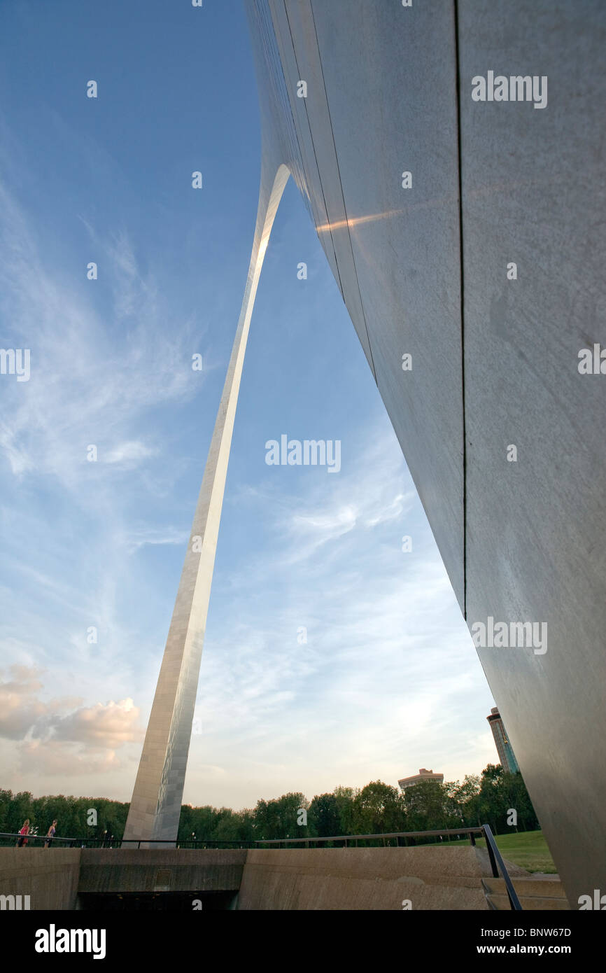 St. Louis, Missouri, Gateway Arch Stock Photo - Alamy
