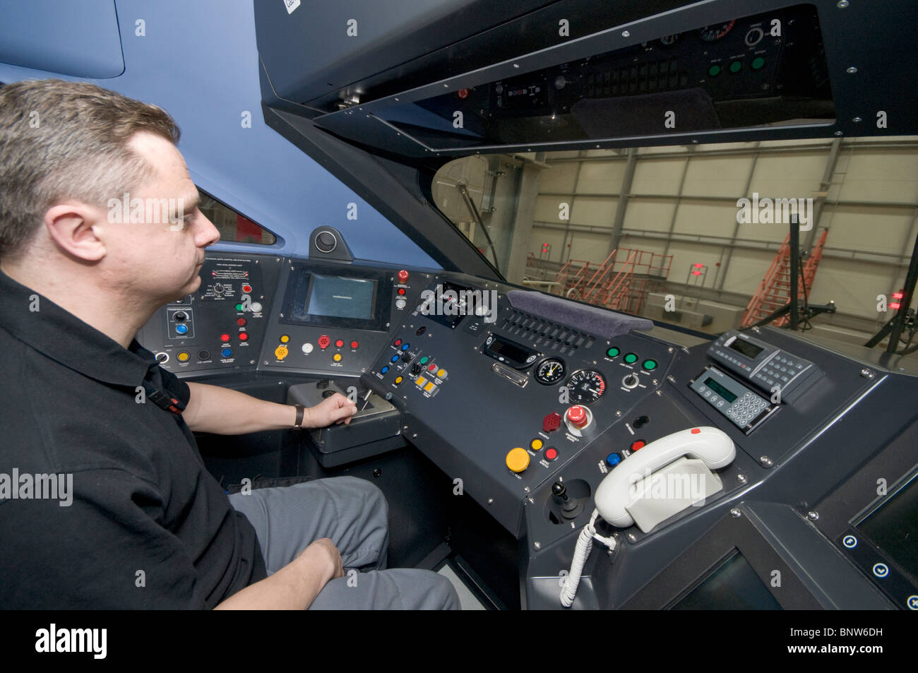 New Hitachi high speed trains are prepared for use by the Go Ahead ...