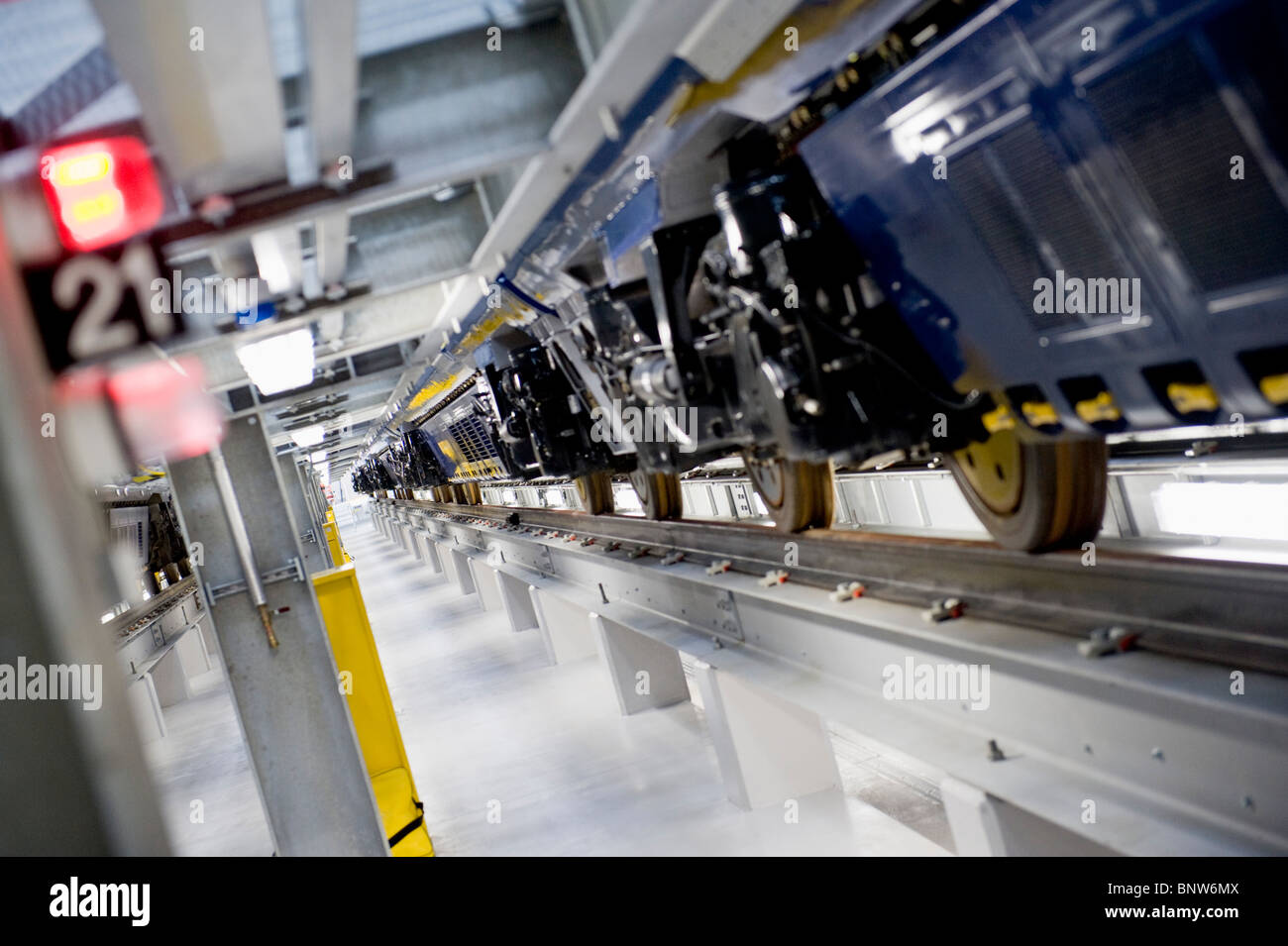 New Hitachi high speed trains are prepared for use by the Go Ahead ...