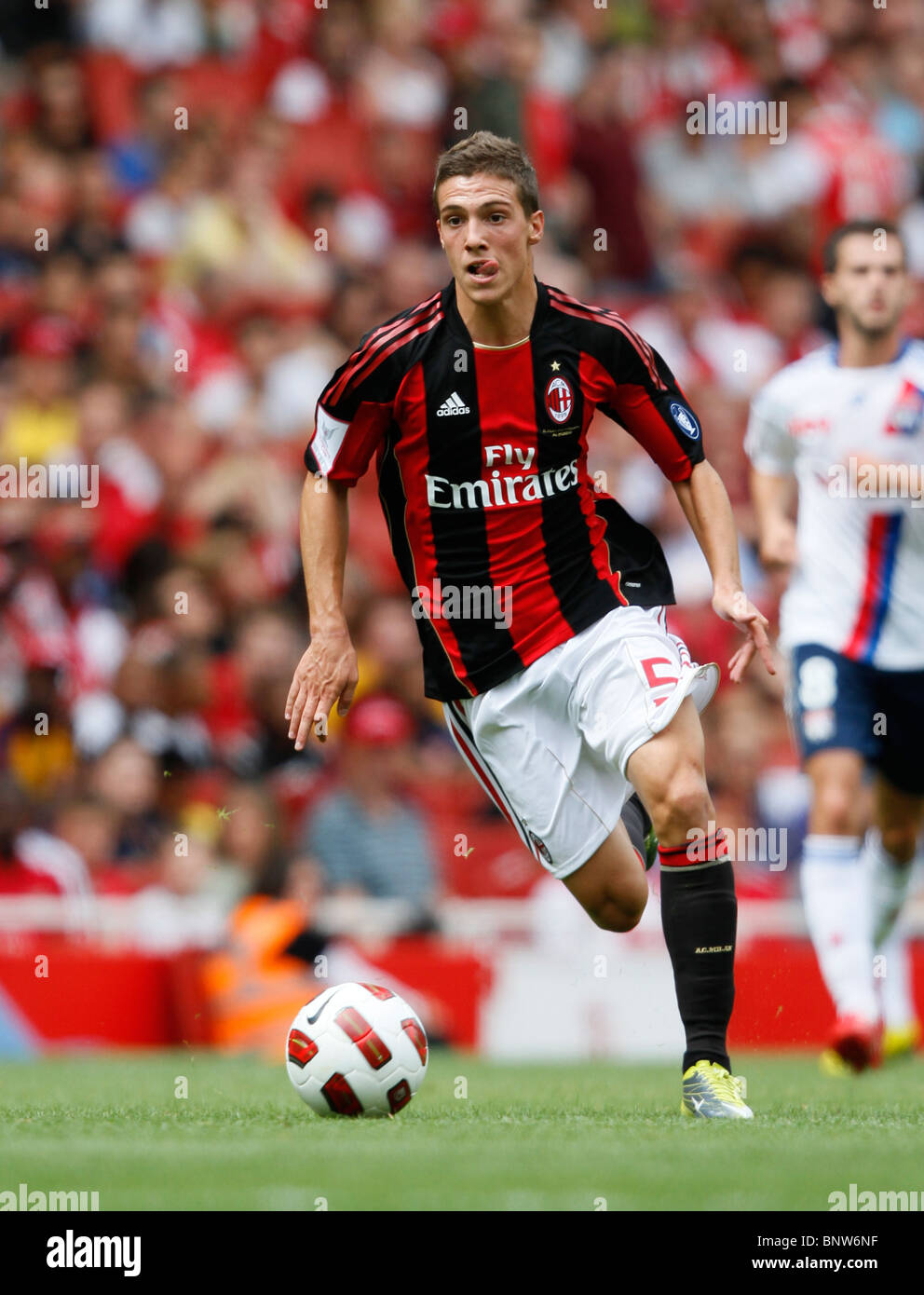 SIMONE VERDI AC MILAN EMIRATES STADIUM LONDON ENGLAND 01 August 2010 ...