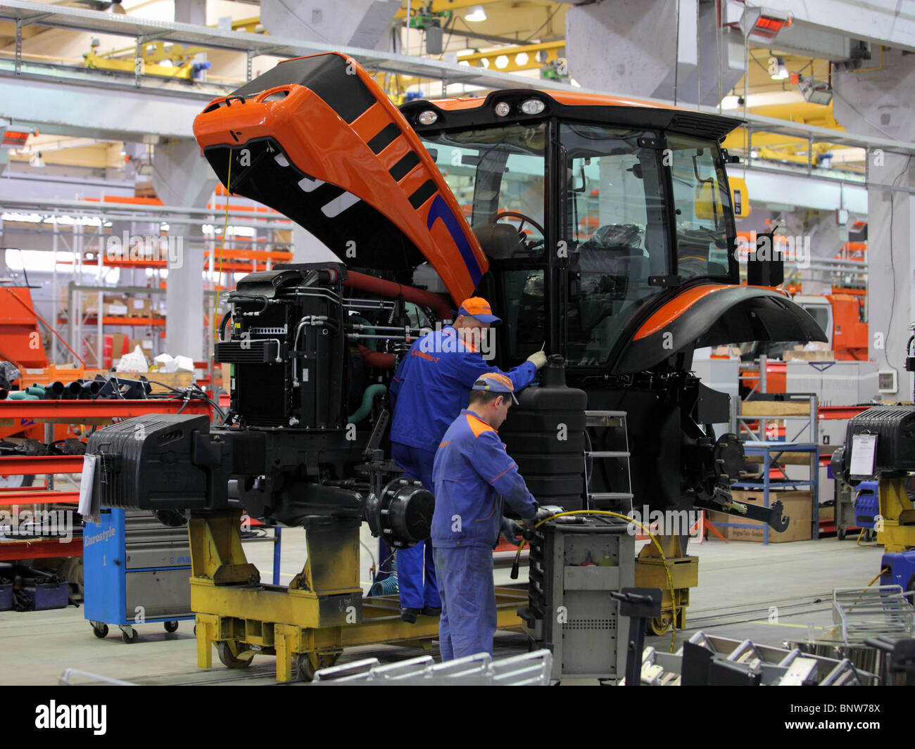 Tractor production line hi-res stock photography and images - Alamy