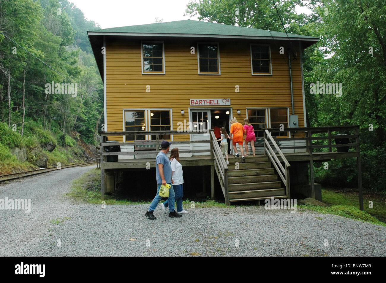Company Store #2 at Barthell coal Mining Camp, Kentucky Stock Photo - Alamy