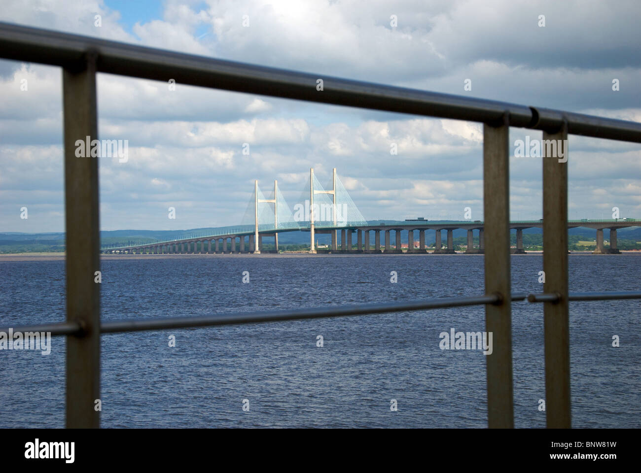 Severn Beach South Gloucestershire UK River Second Crossing Bridge ...