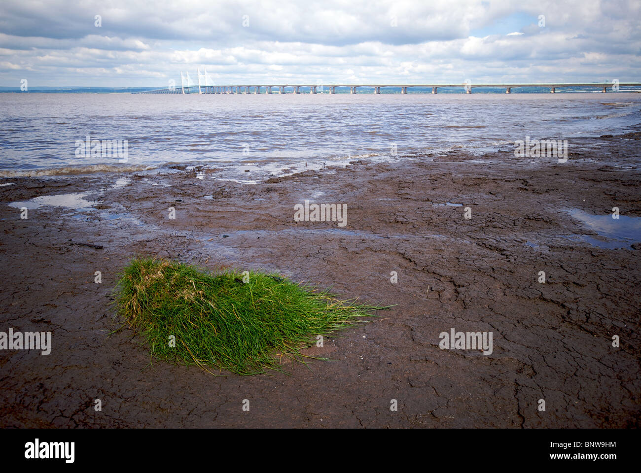 Severn Beach South Gloucestershire UK River Second Crossing Bridge ...