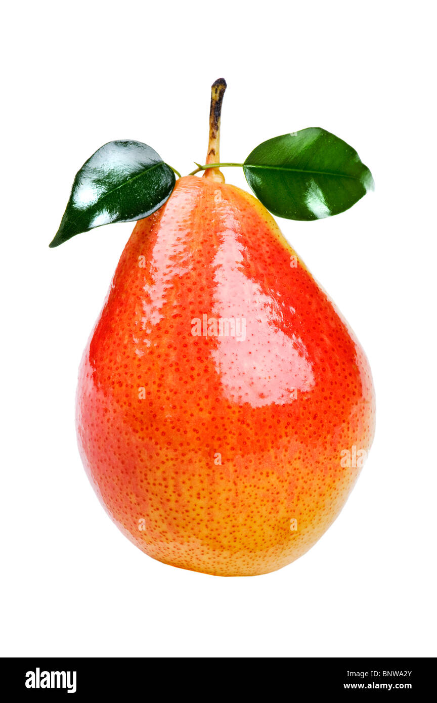 object on white - food apple close up Stock Photo - Alamy