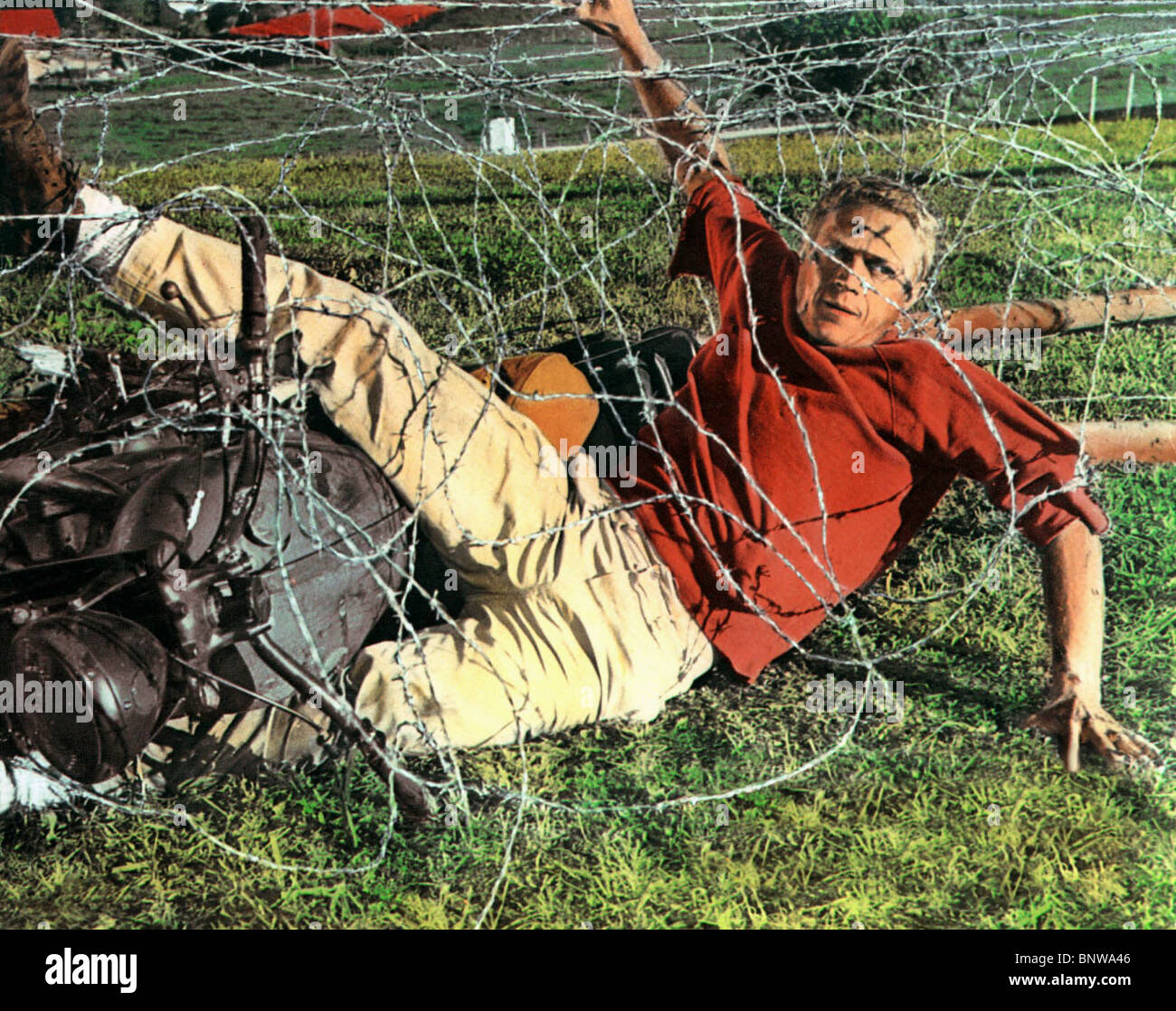 The Great Escape Steve Mcqueen Stock Photos & The Great Escape Steve ...