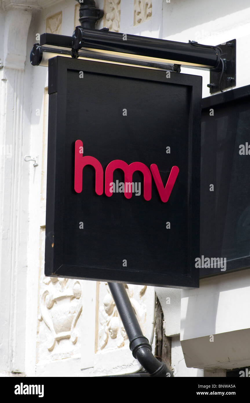 Hmv shop hi-res stock photography and images - Alamy