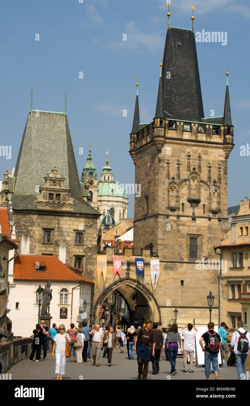 Bridge Tower, Charles Bridge, Prague Stock Photo - Alamy