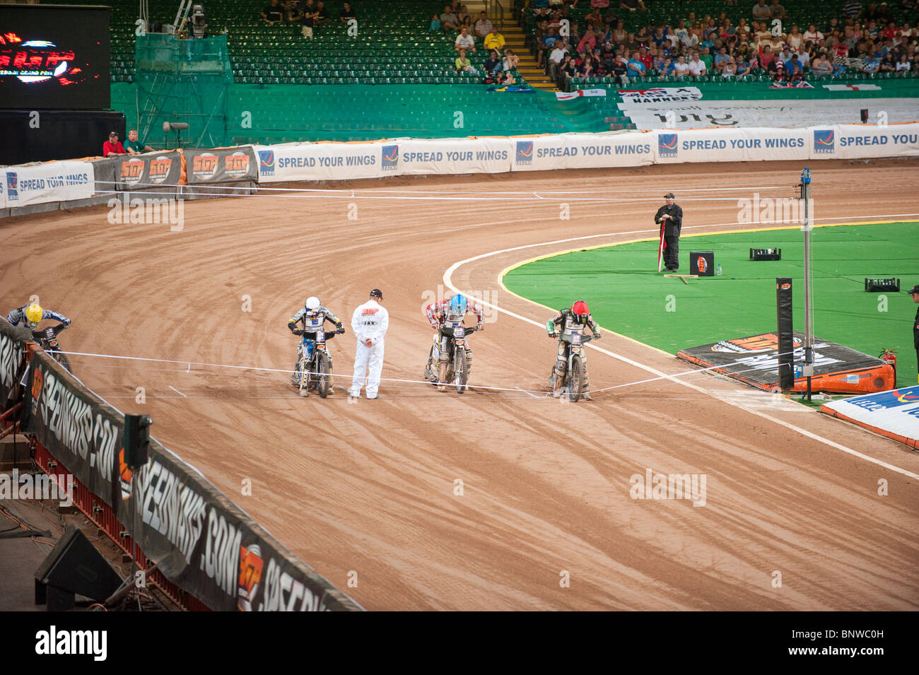 2010 British Speedway Grand Prix, held at the Millennium Stadium ...