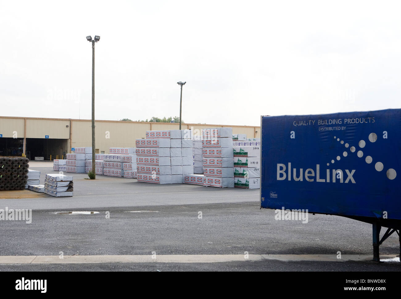 A BlueLinx distribution center Stock Photo - Alamy