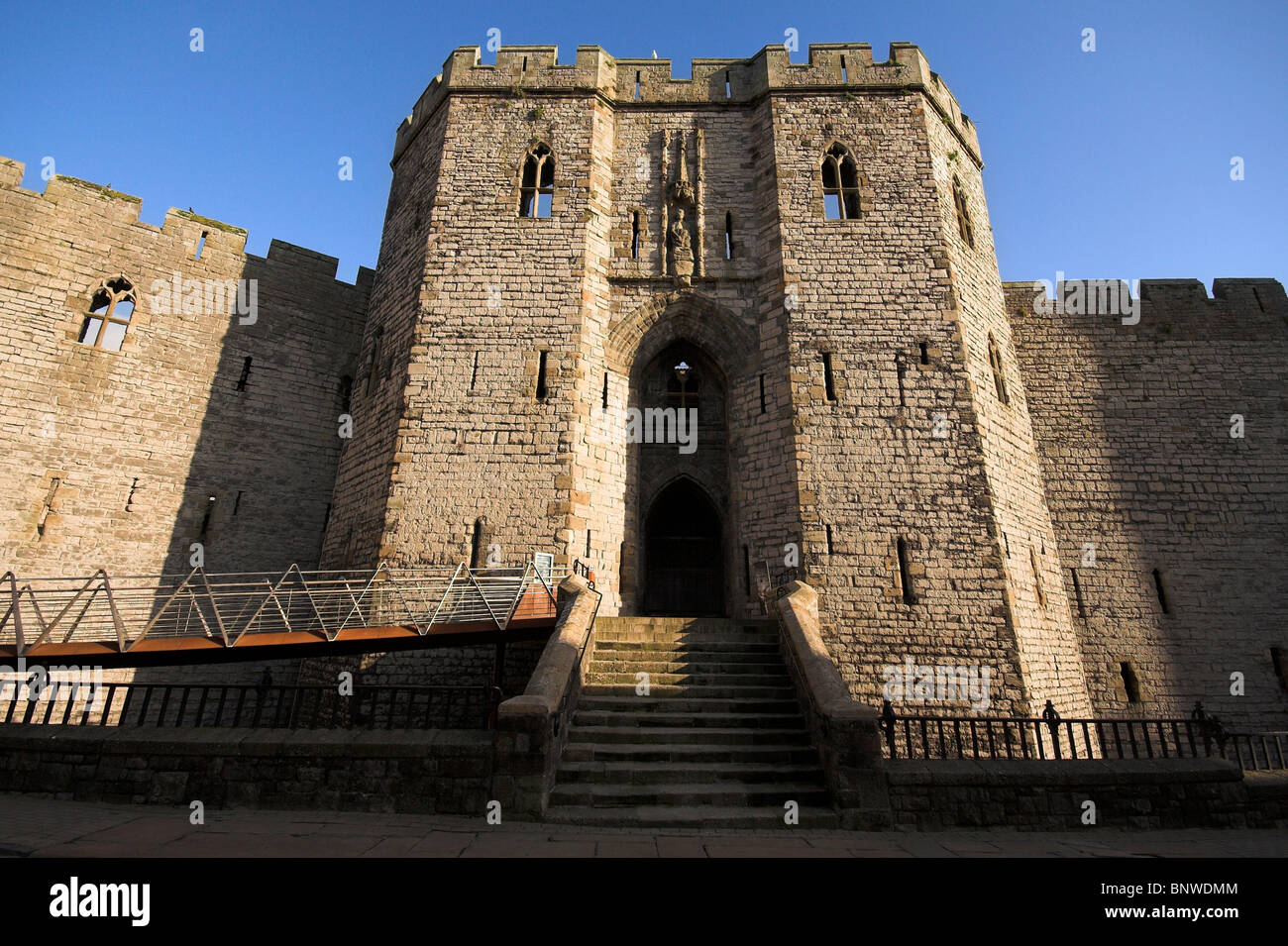 Castell caernarfon was hi-res stock photography and images - Alamy