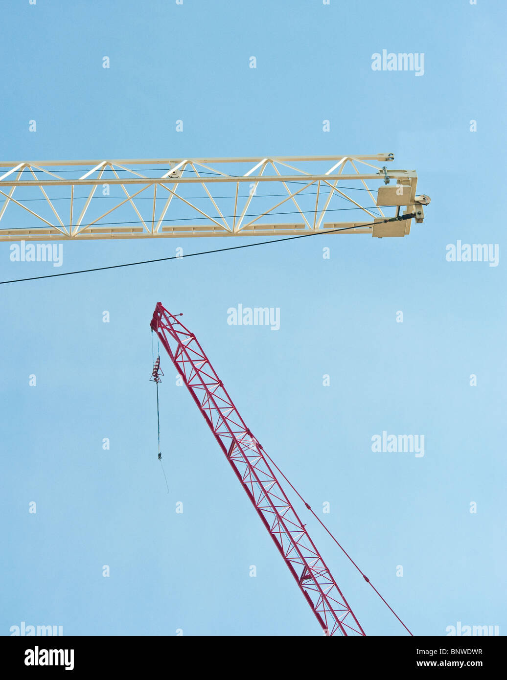Tower crane boom hi-res stock photography and images - Alamy