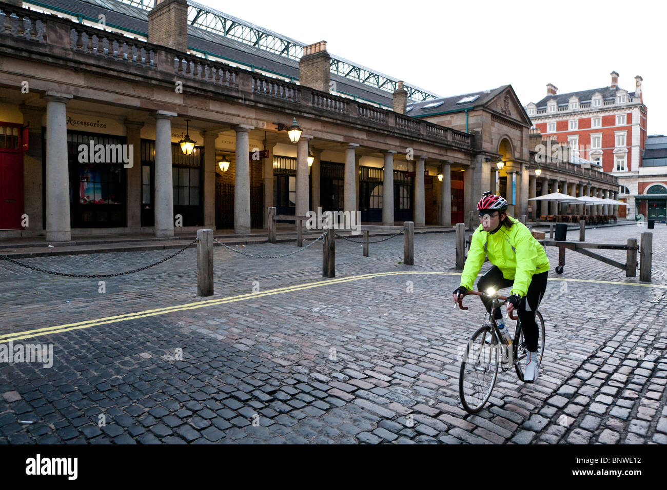 London Night Rider Stock Photo - Alamy