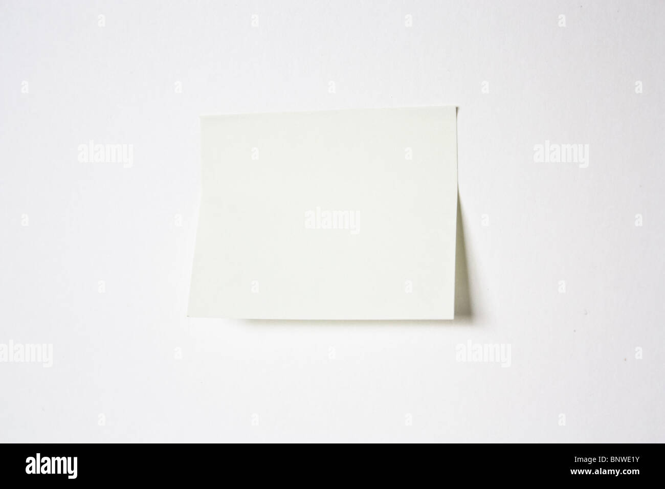 yellow postit post-it note memo Stock Photo - Alamy