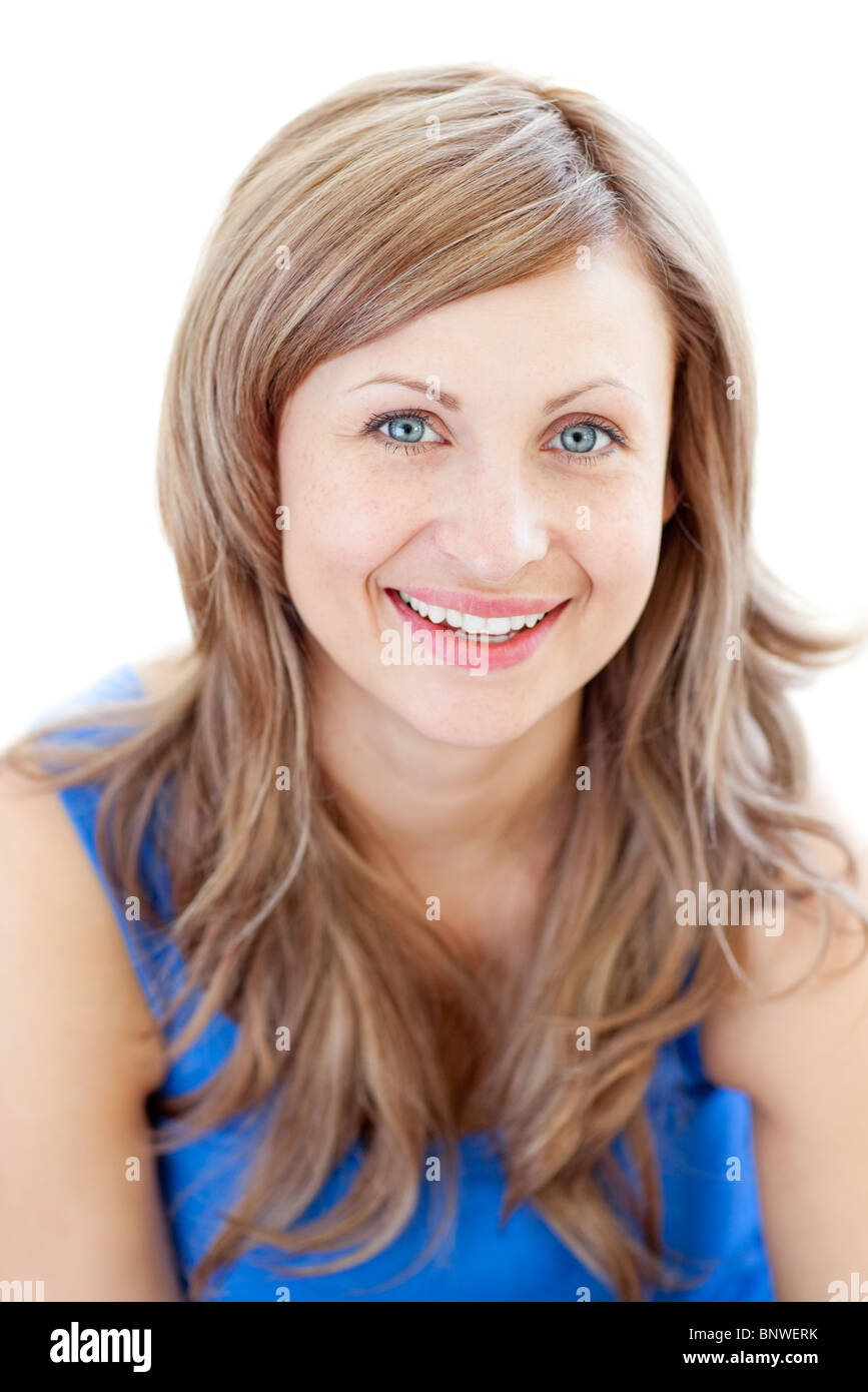 Portrait of a bright woman Stock Photo - Alamy