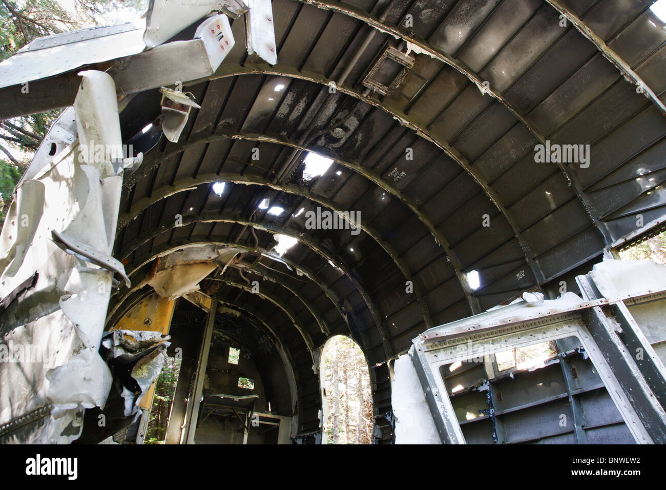 Appalachian Trail - Crash site of Northeast Airlines Flight 792 on ...