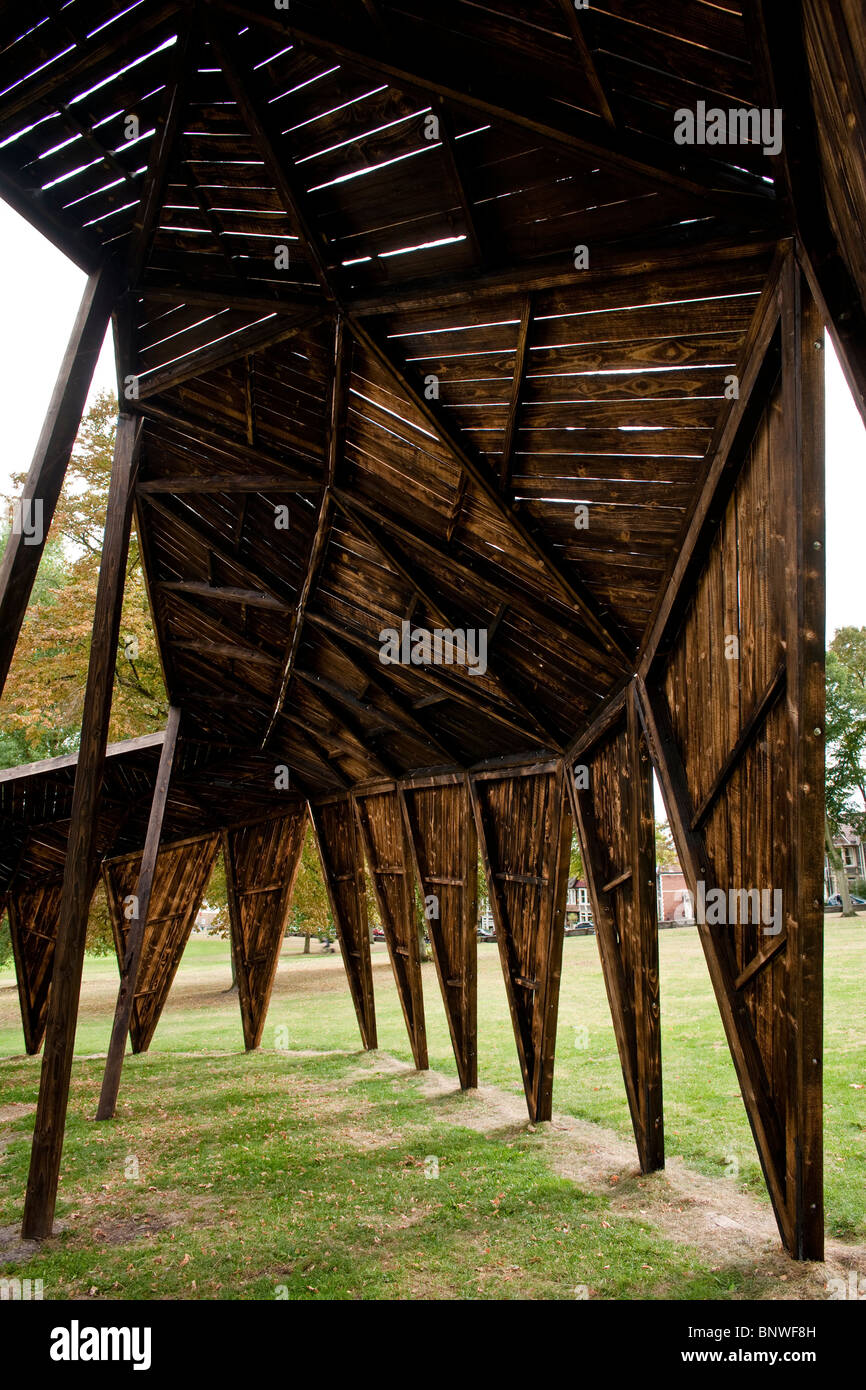 Heather and Ivan Morison Sculpture in Victoria Park, Bristol Stock ...
