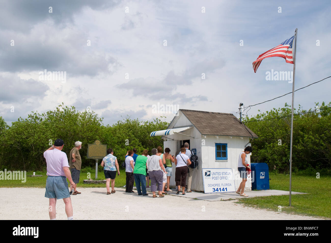 The Ochopee Post Office is the smallest post office in the United ...