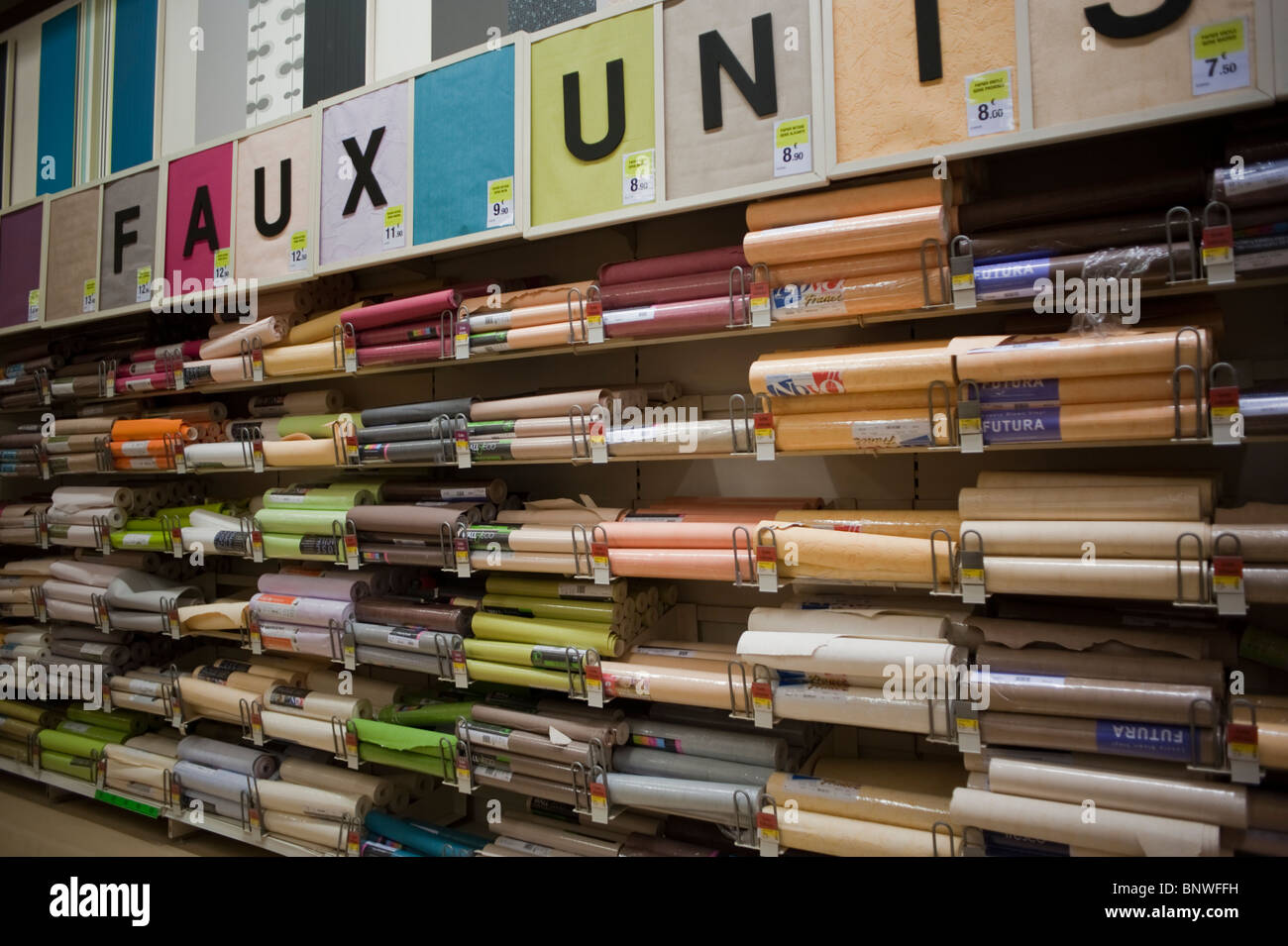 Paris, France, Hardware Shops, Interior, Vinyl Wall Covering, Display ...