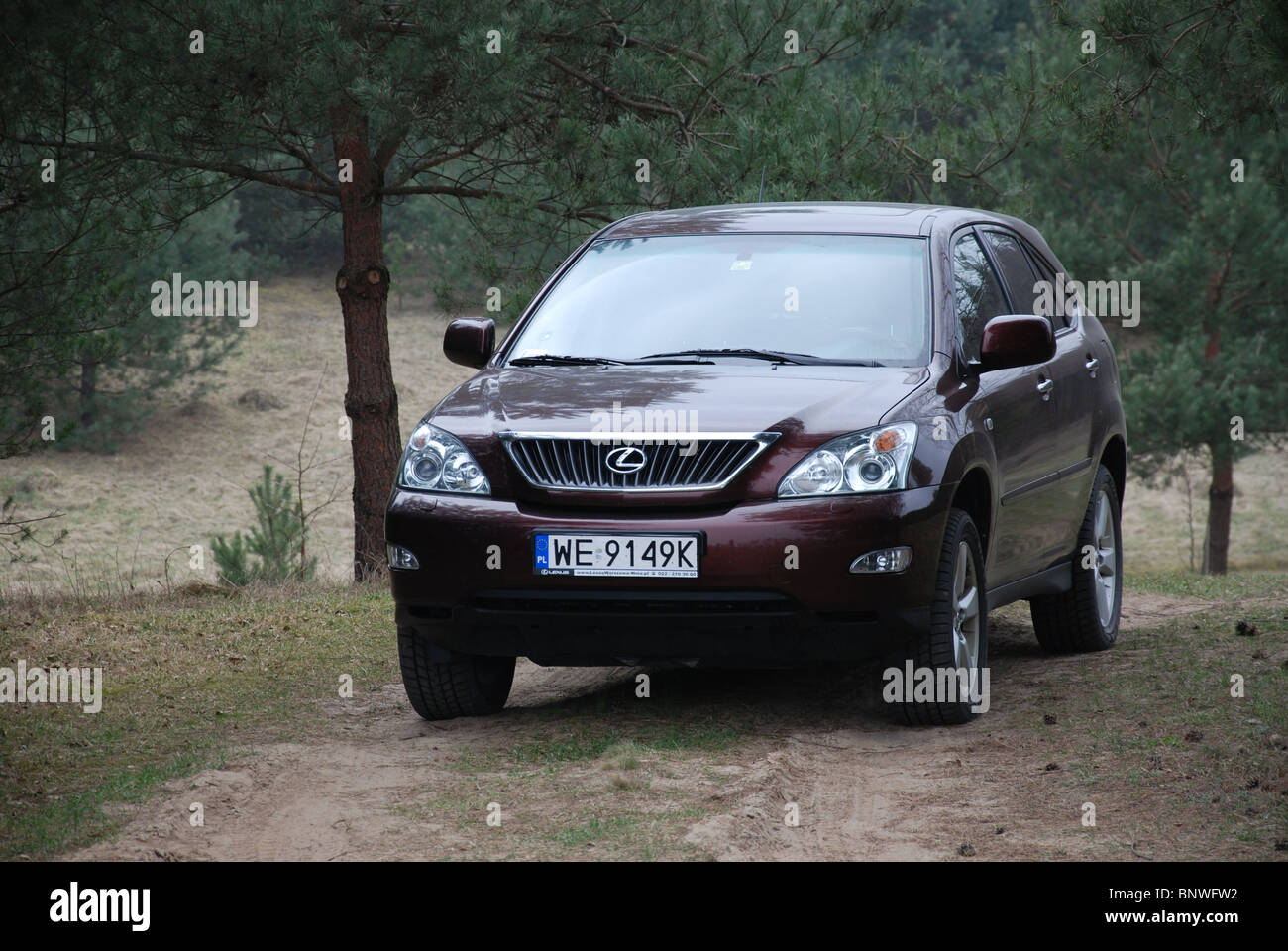 Lexus RX 350 - MY 2004 (MK2) - brown - five doors (5D) - Japanese ...