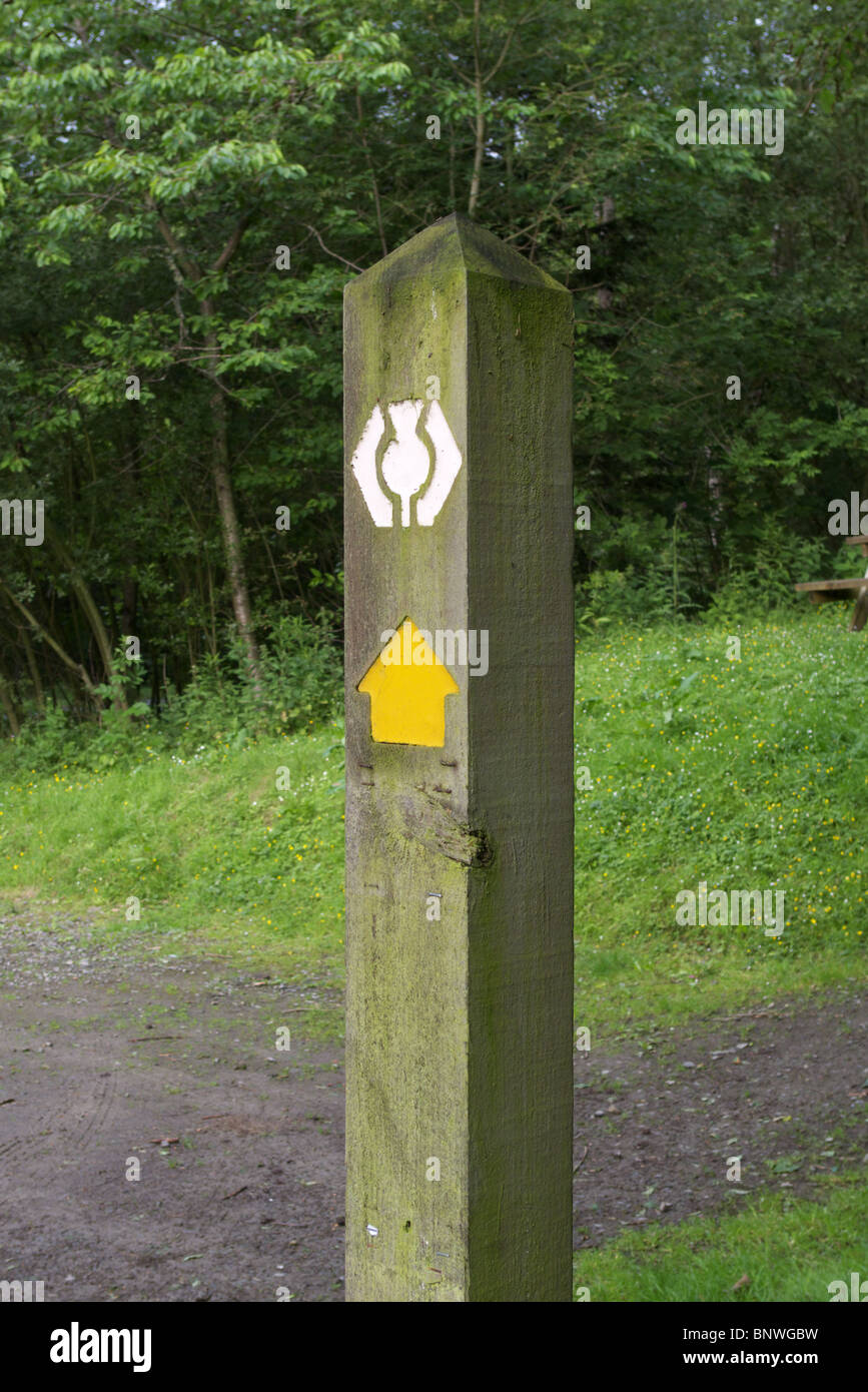 Right of way marker hi-res stock photography and images - Alamy