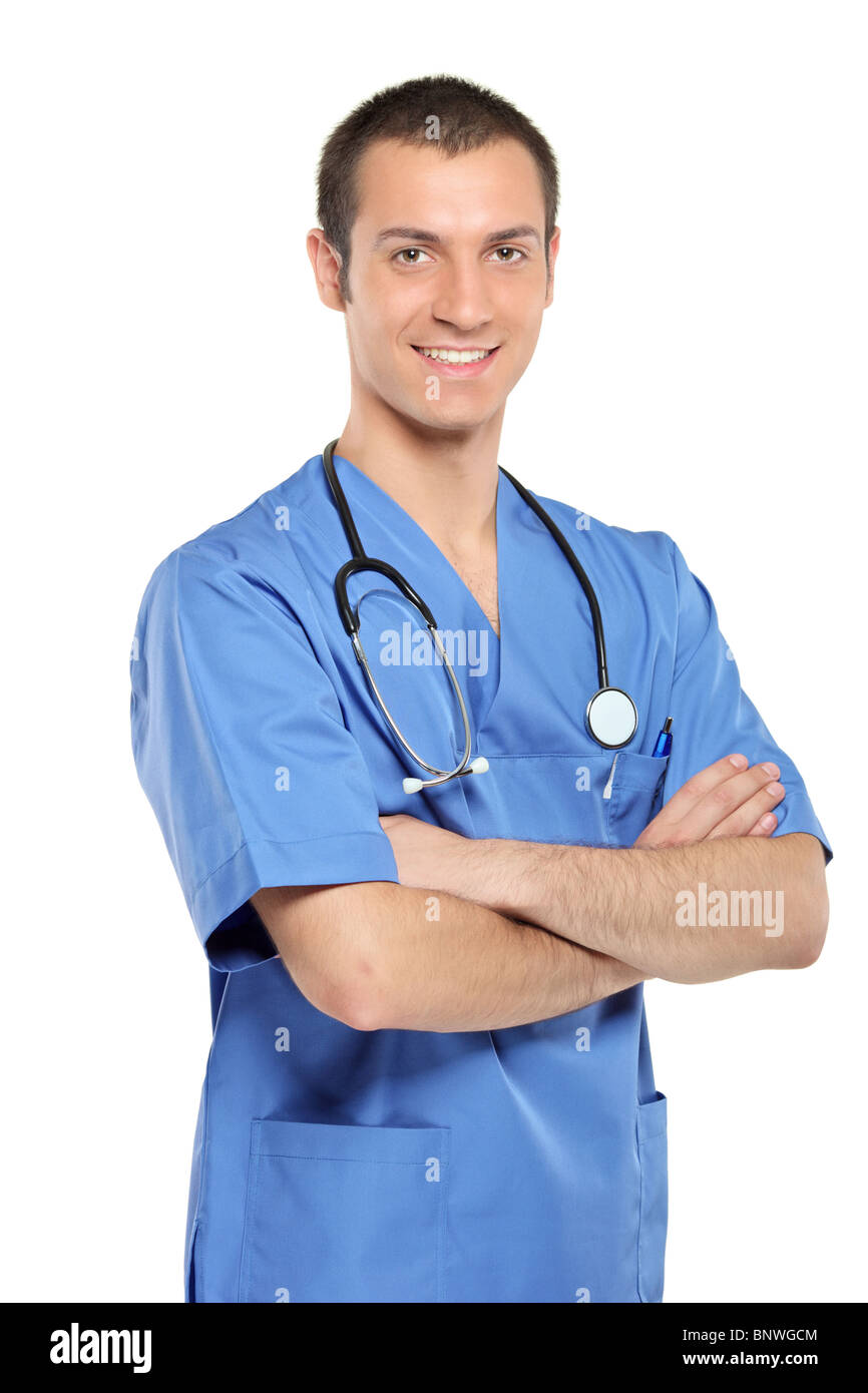 A portrait of a medical doctor Stock Photo - Alamy