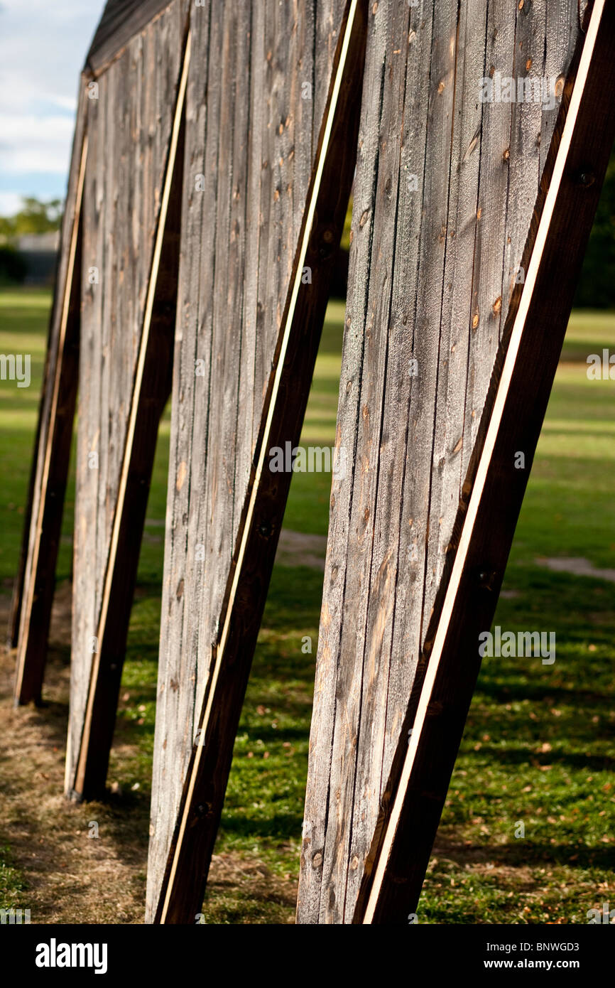 Heather and Ivan Morison Sculpture in Victoria Park, Bristol Stock ...