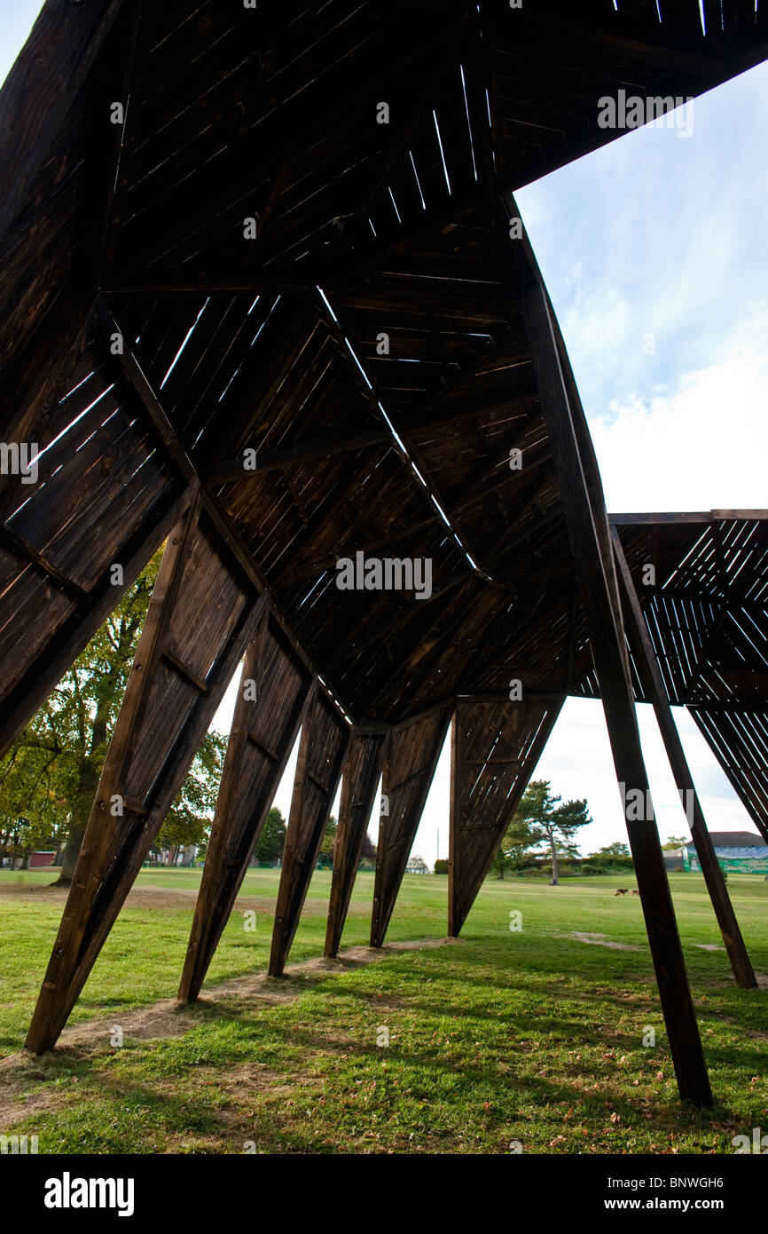 Heather and Ivan Morison Sculpture in Victoria Park, Bristol Stock ...