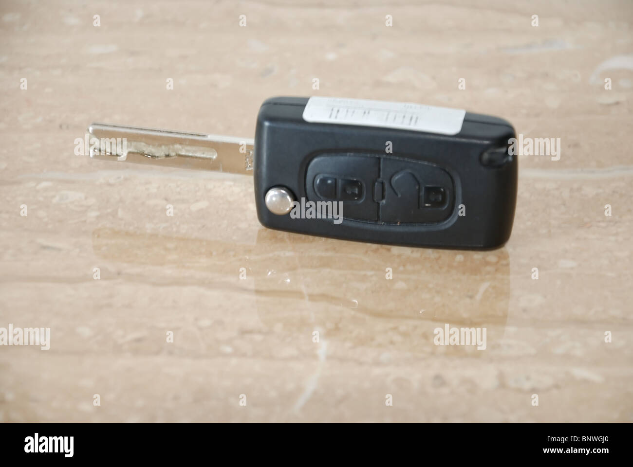 Car keys, car key (Peugeot) without logo - with keyring - on marvel ...