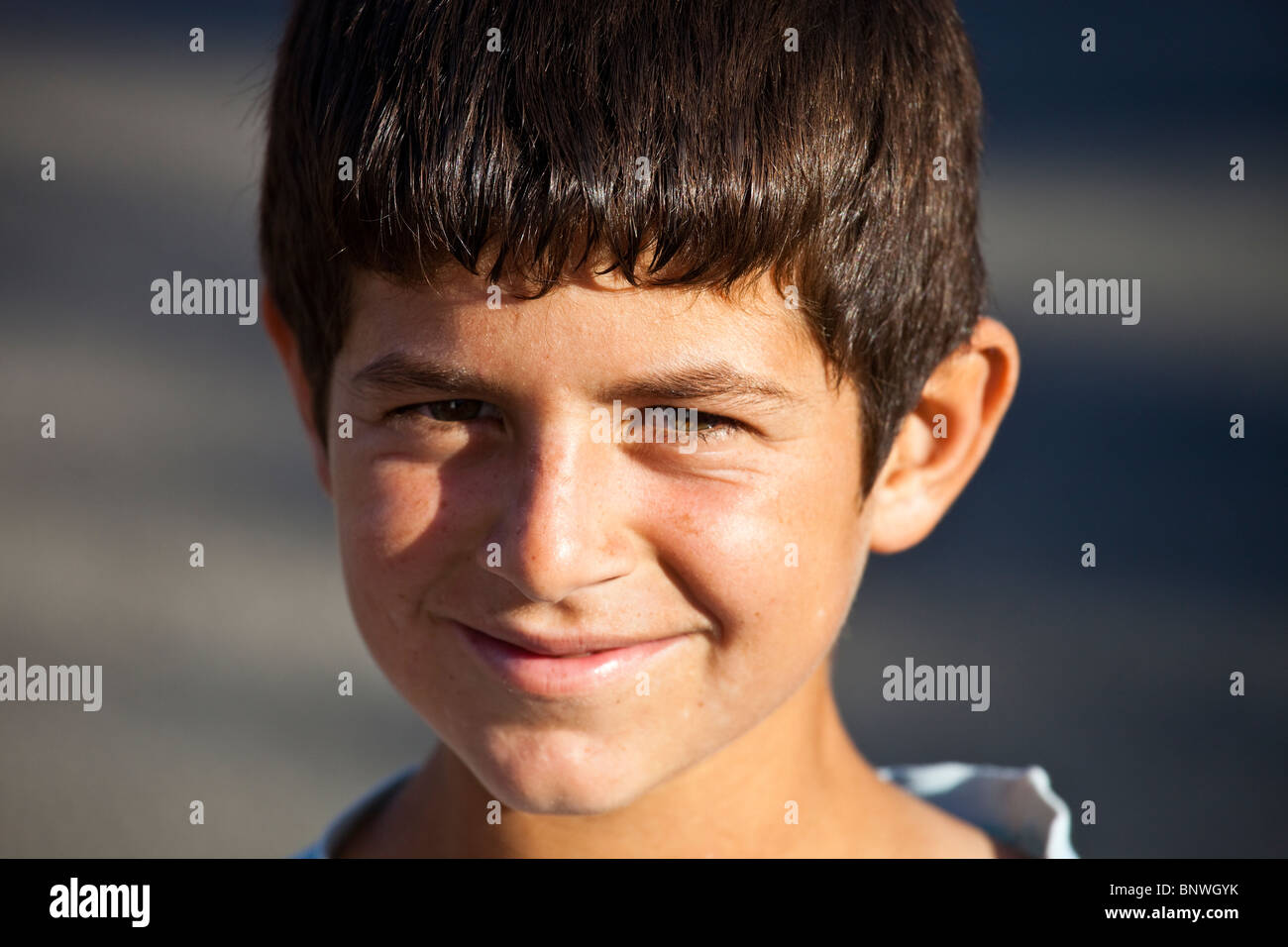 Boy in Mardin, Turkey Stock Photo - Alamy