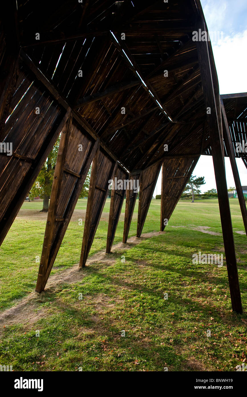 Heather and Ivan Morison Sculpture in Victoria Park, Bristol Stock ...