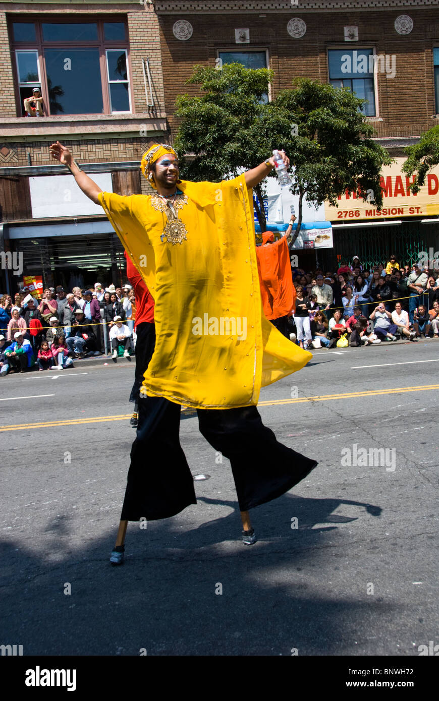 California: San Francisco Carnaval festival parade in the Mission ...