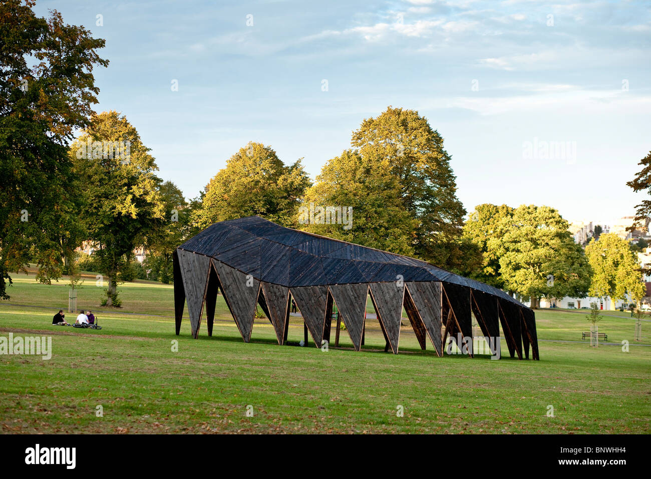Heather and Ivan Morison Sculpture in Victoria Park, Bristol Stock ...
