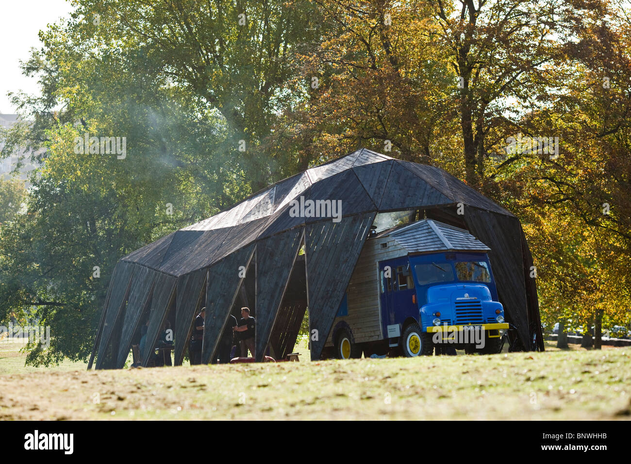 Heather and Ivan Morison Sculpture in Victoria Park, Bristol Stock ...