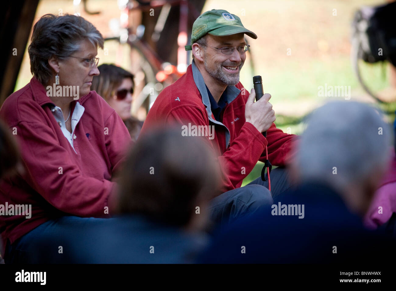 Heather and Ivan Morison Sculpture in Victoria Park, Bristol Stock ...