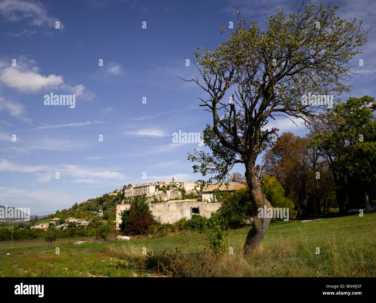 France, Vaucluse: city of Sault Stock Photo - Alamy