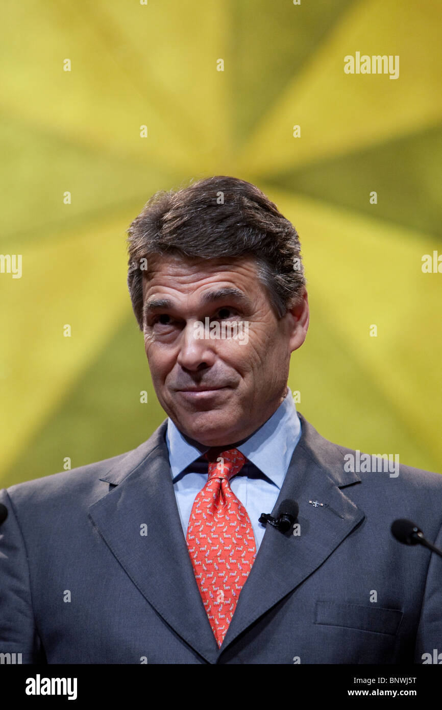 Governor rick perry , texas hi-res stock photography and images - Alamy