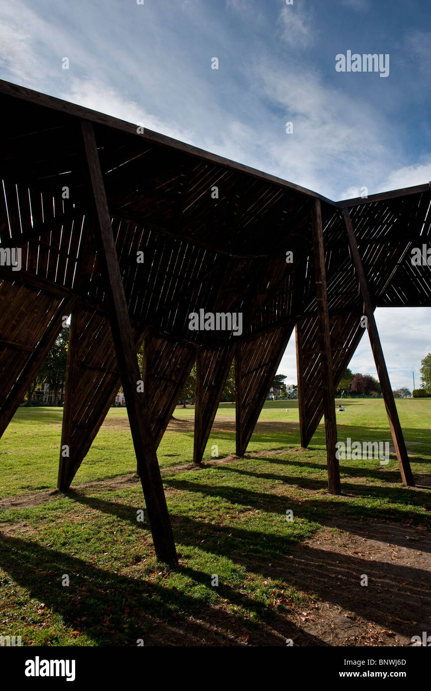 Heather and Ivan Morison Sculpture in Victoria Park, Bristol Stock ...