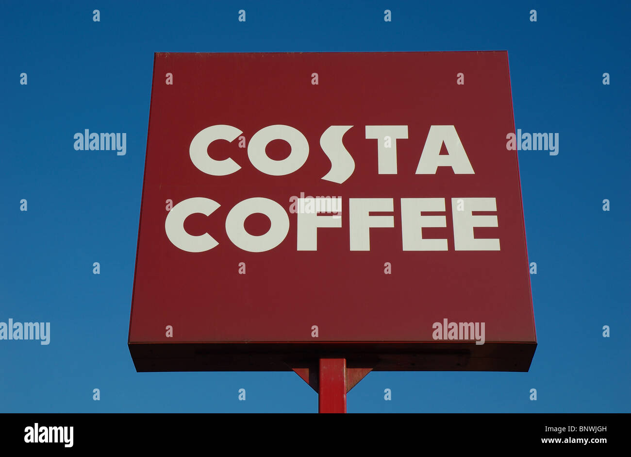 Costa coffee sign hi-res stock photography and images - Alamy